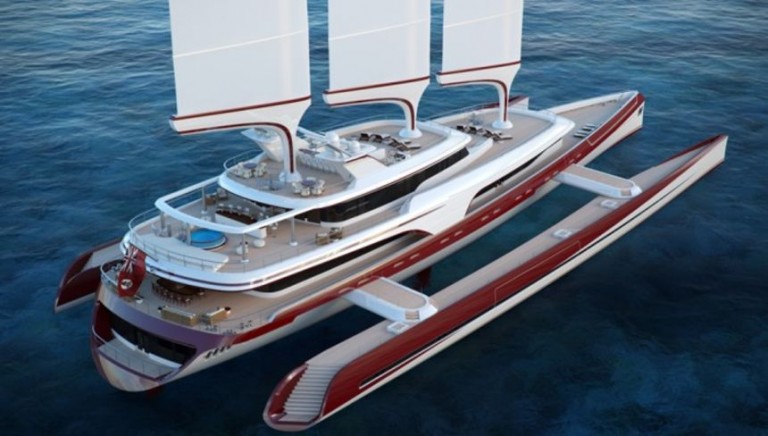 Top 5 conceitos inovadores de trimarã - Boat Shopping