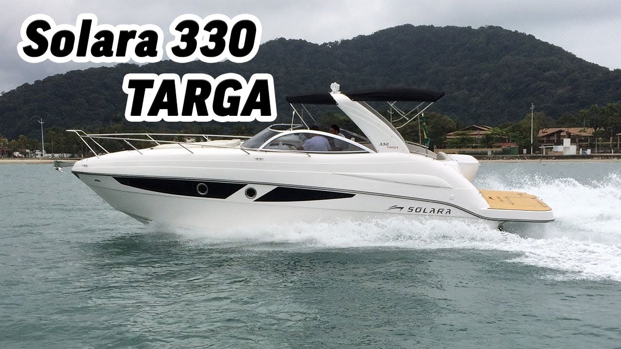 Faça um tour e conheça a Solara 330 Targa - Boat Shopping