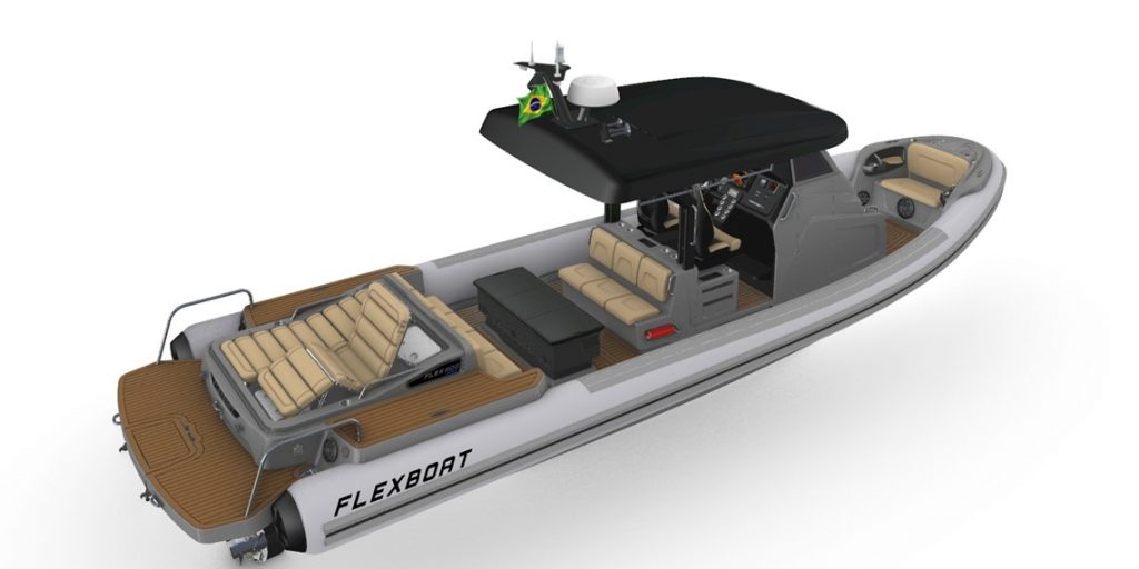 Flexboat apresenta novo Flex 1100 Open - Boat Shopping